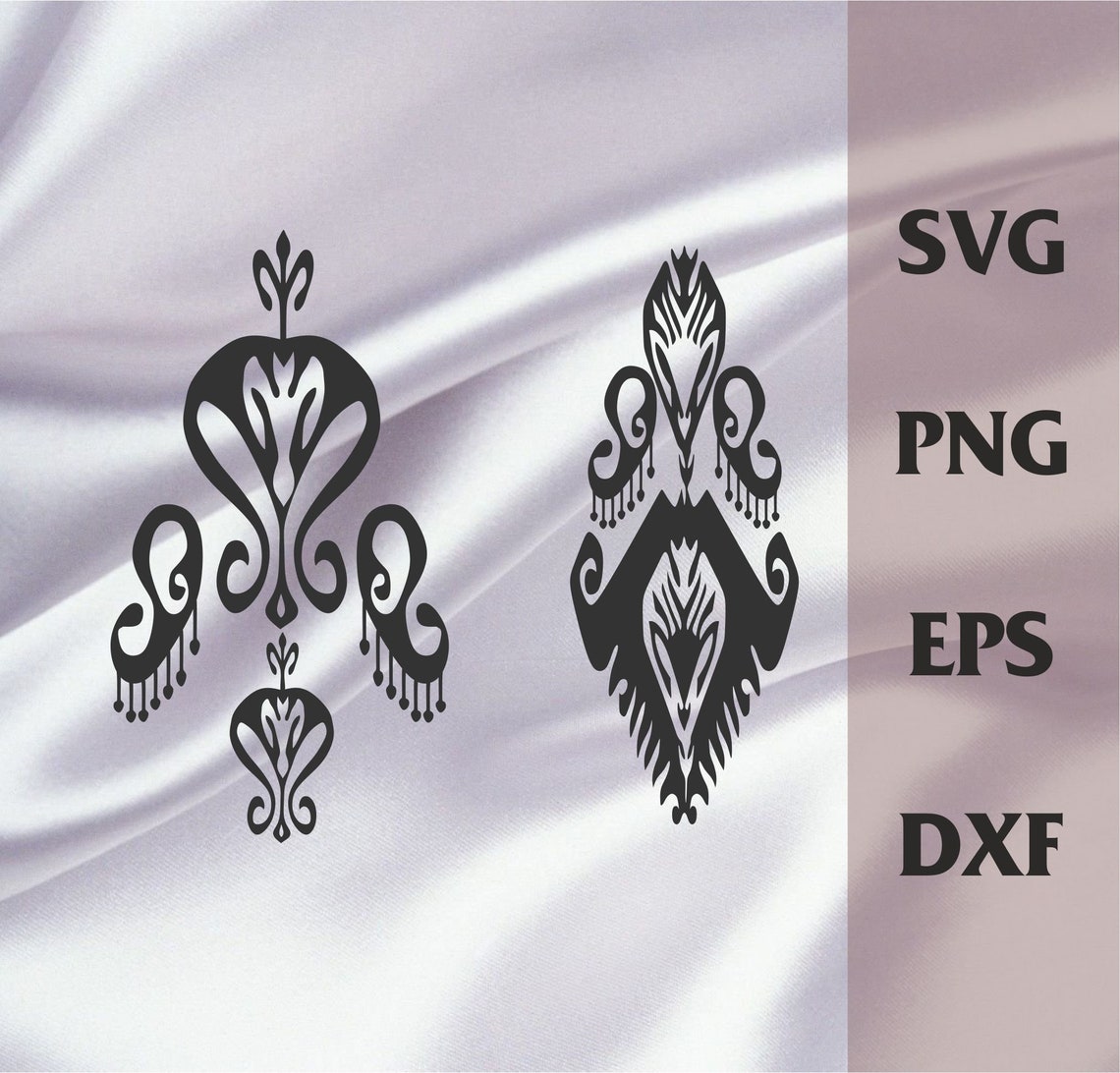 Uzbek Textile Art, Central Asian Pattern Decor, Travel Print ...