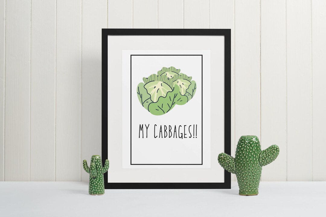 My Cabbages! | Art Print | Avatar the Last Airbender Inspired | Quote ...