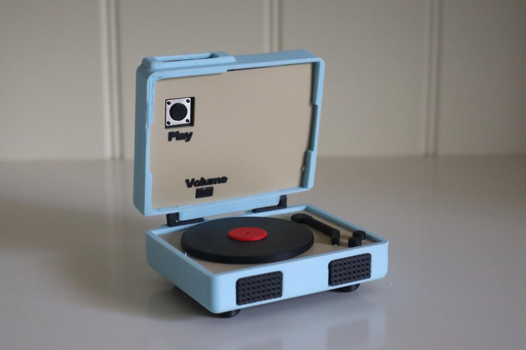 Personalized Record Player Music Box - Etsy