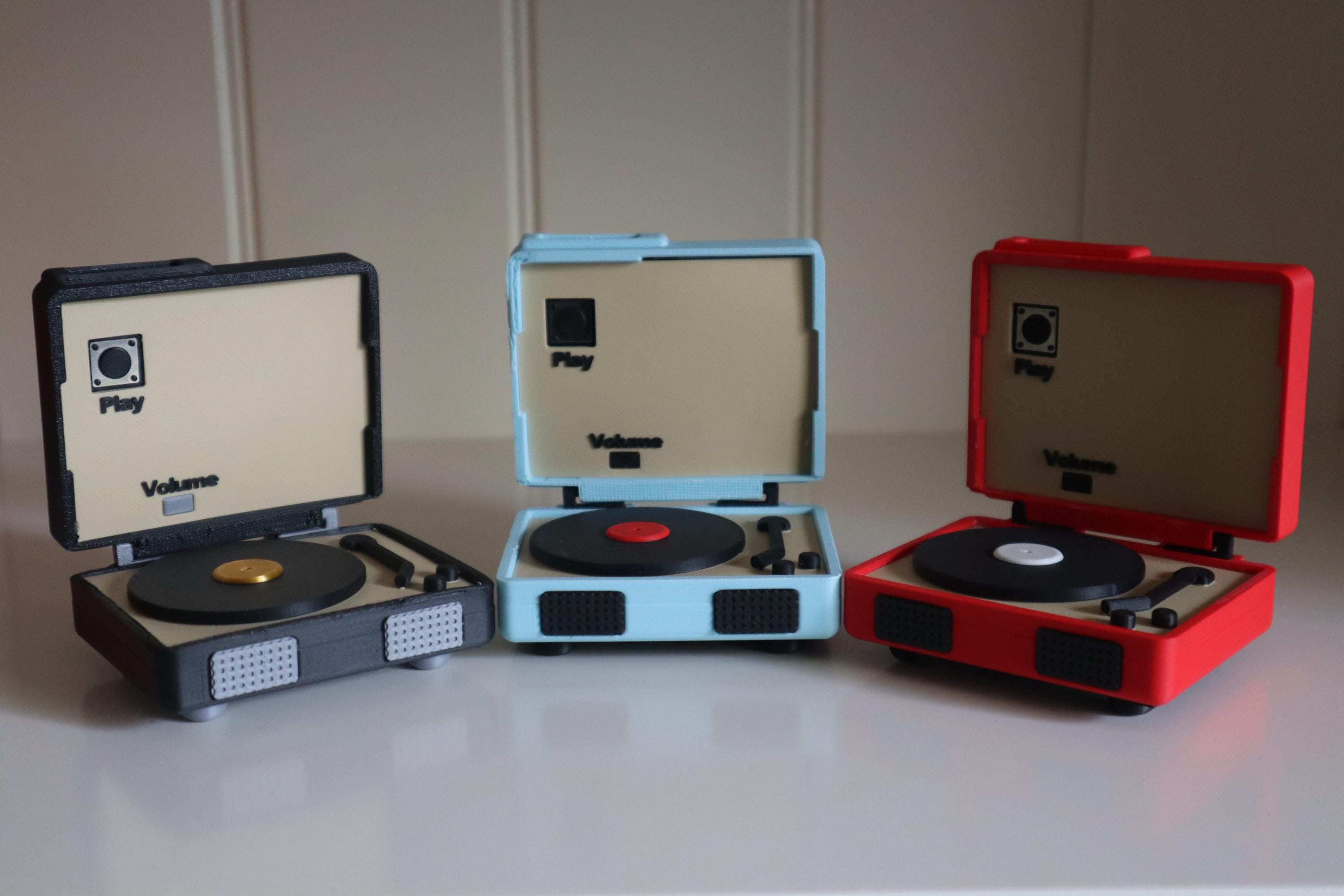 Personalized Record Player Music Box - Etsy