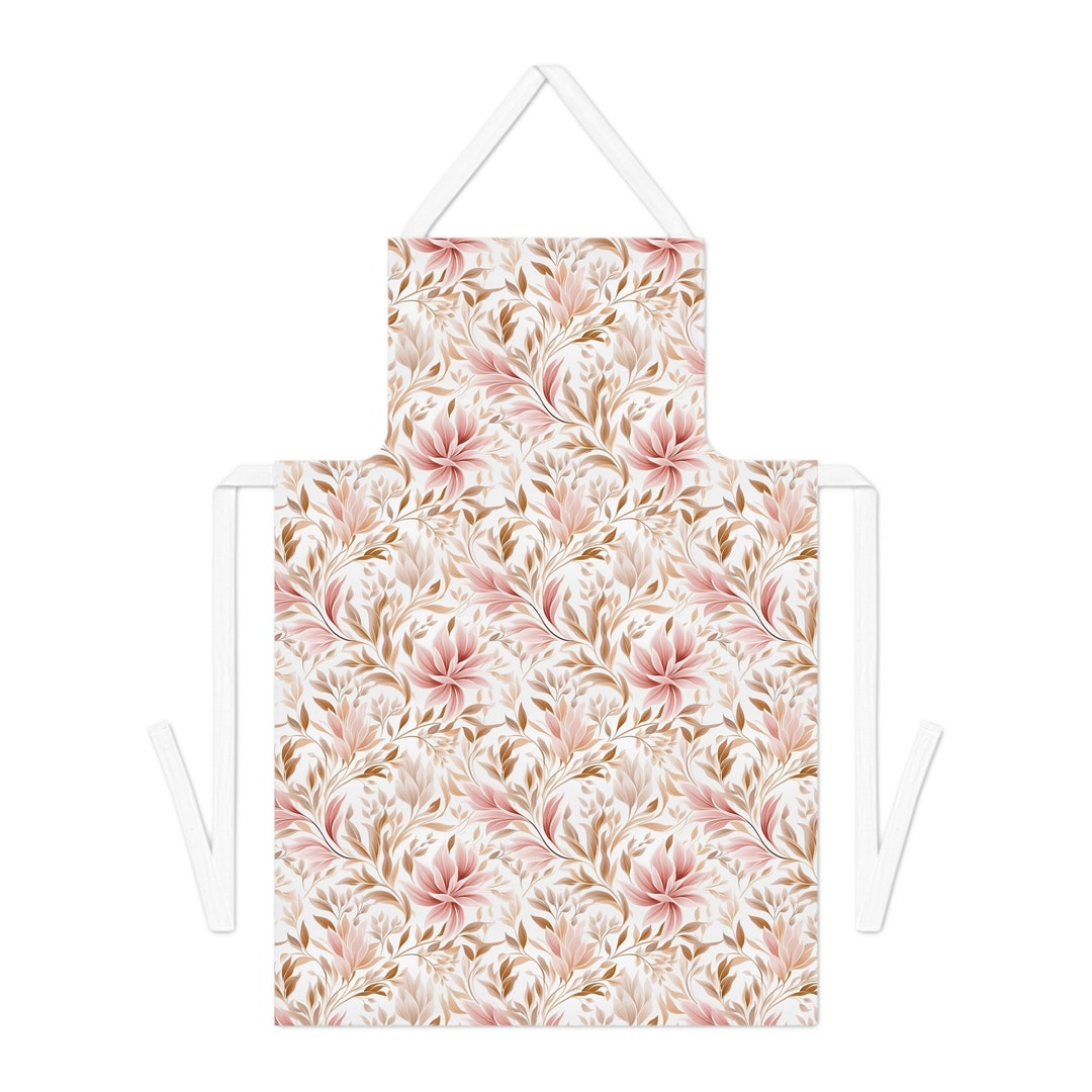 William Morris Inspired Adult Kitchen Apron, Kitchen Apron Gift for Mom ...