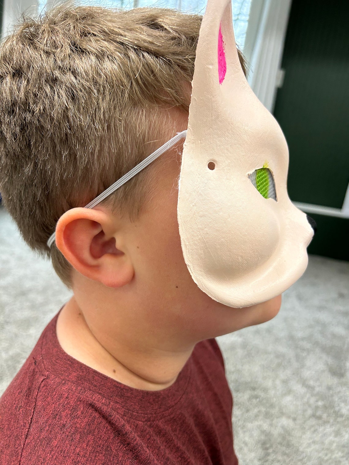 Two-faced Feline Mask Therian Mask - Etsy