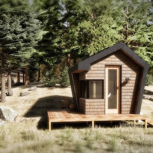 B.ende Cabin Cottage - 10' X 15' Modern Loft Tiny House - Design ...