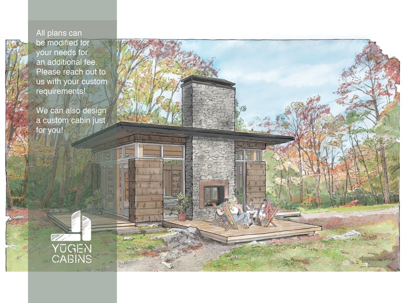 Yugen Studio Cabin - Small Cottage Workshop - Flexible Use ADU Building ...