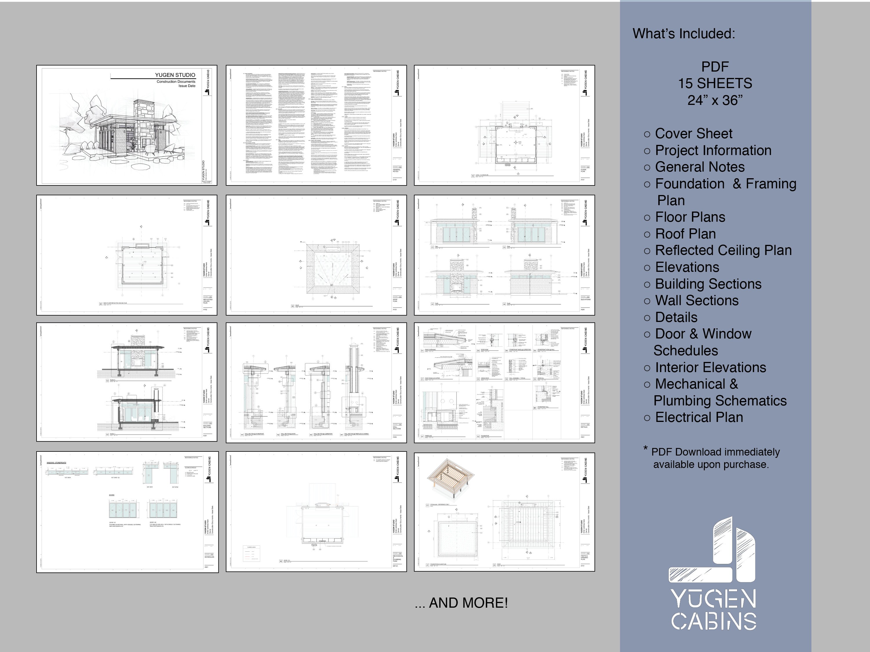 Yugen Studio Cabin - Small Cottage Workshop - Flexible Use ADU Building ...