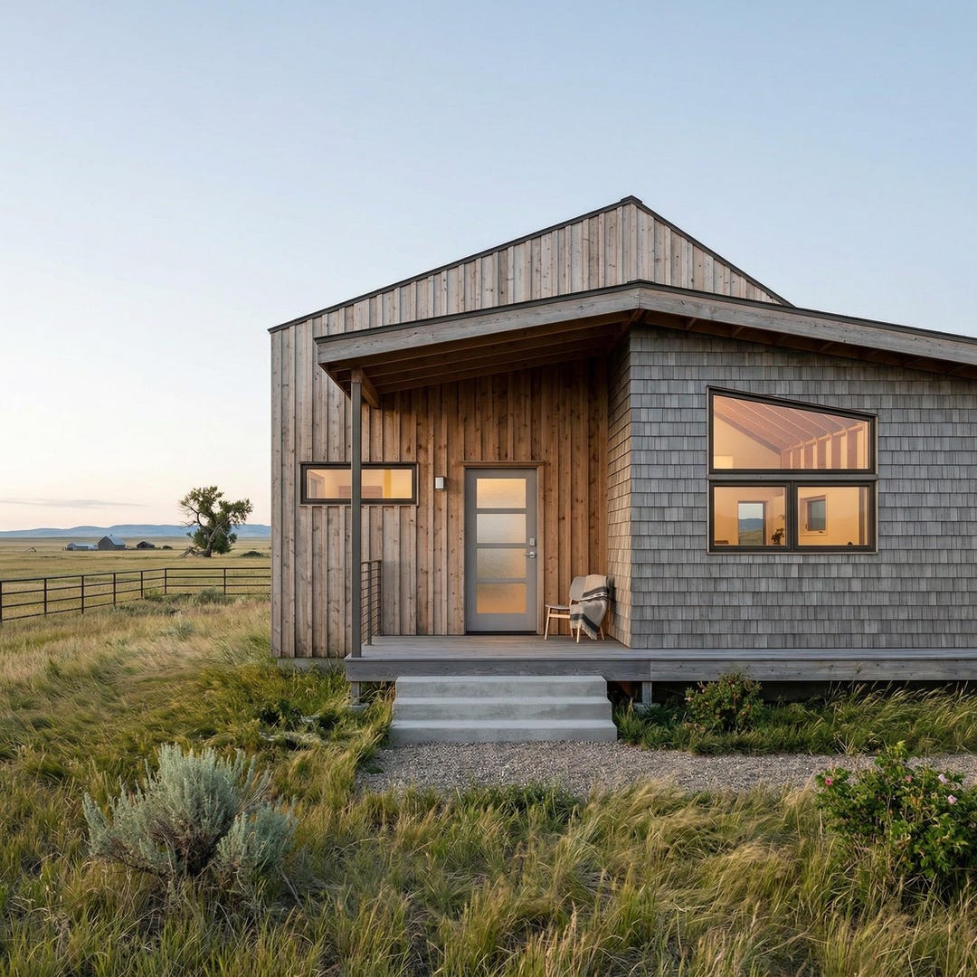 Redshift 600 Sq Ft Cabin Plans, Bunk Loft: DIY Tiny Home Blueprints ...