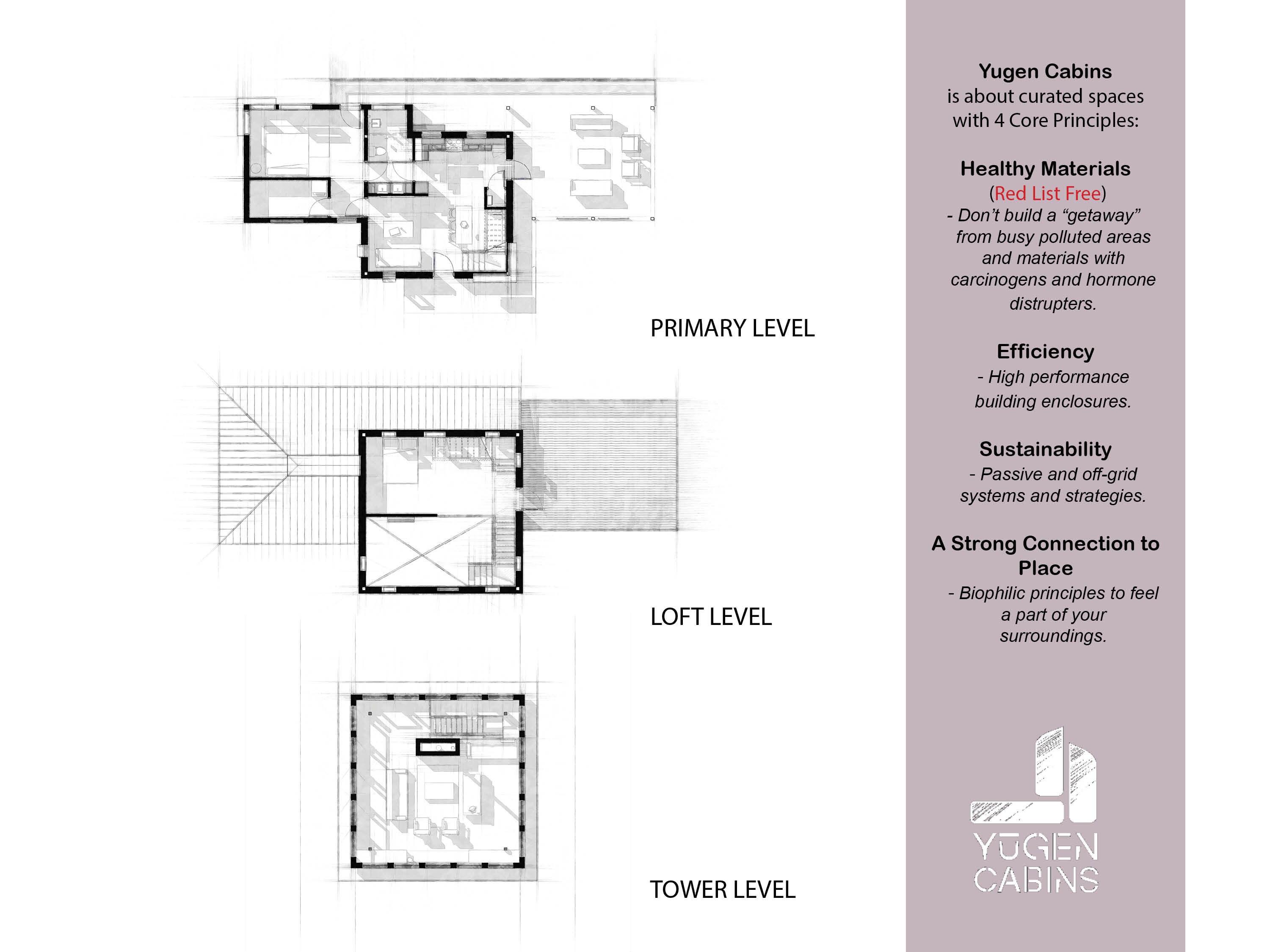 PT Cabin Design Drawings, 1500 Sq. Ft. Lodge Blueprints, PDF Download ...