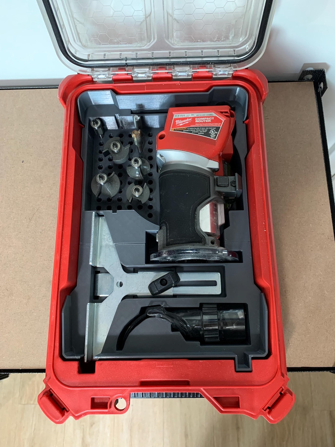 M18 Router Insert for Milwaukee Packout Compact Organizer | Milwaukee ...