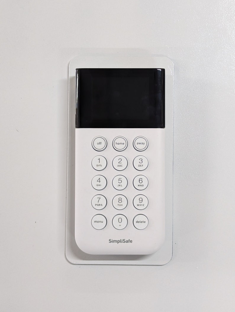 Simplisafe Keypad Wall Plate - Etsy