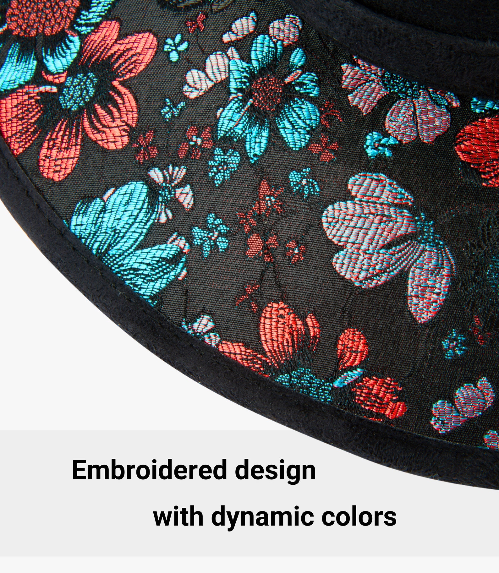 Velorosso - Floral Fedora Hat for Women, Womens Dress Hat, Fashionable ...