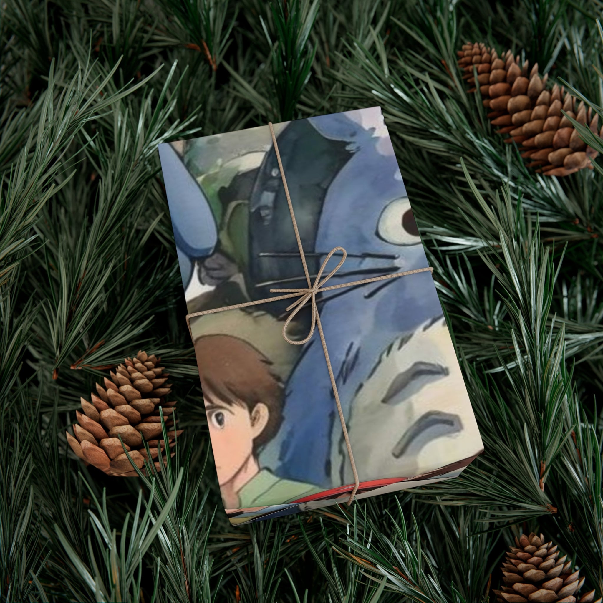 Anime Gift Wrap Paper Vibrant Studio Ghibli Inspired Wrapping Papers - Etsy