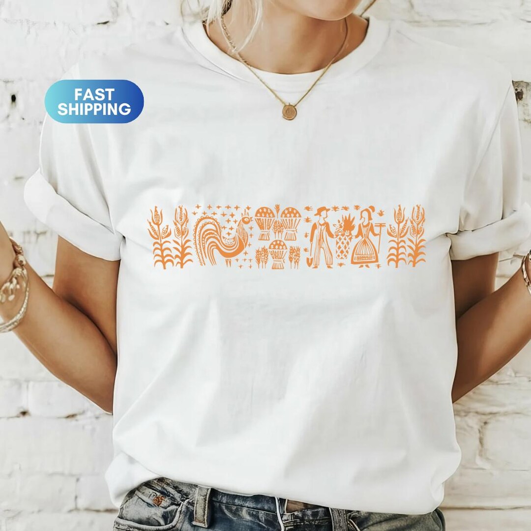 Vintage Pyrex Amish Butterprint Softstyle Tee Shirt, Pyrex, Corningware ...