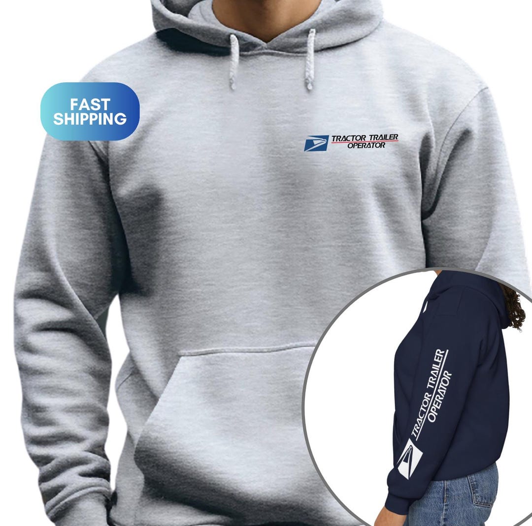 USPS Tractor Trailer Operator Logo Shirt, USP, USPS Hoodie, Postal ...