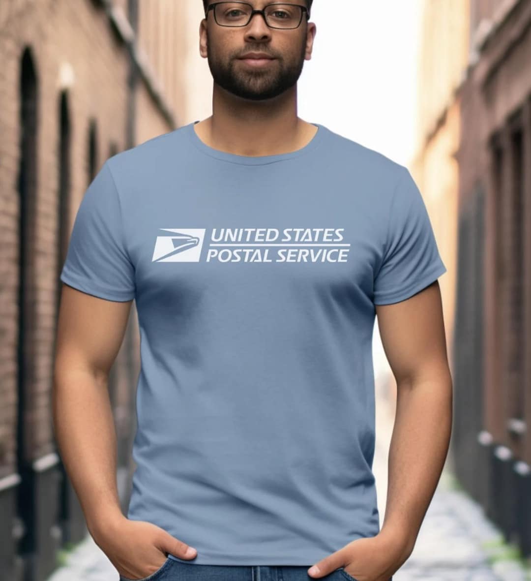 USPS Shirt, Postal Logo Tee, Mail Carrier Gift, Postal Worker Tee, USPS ...