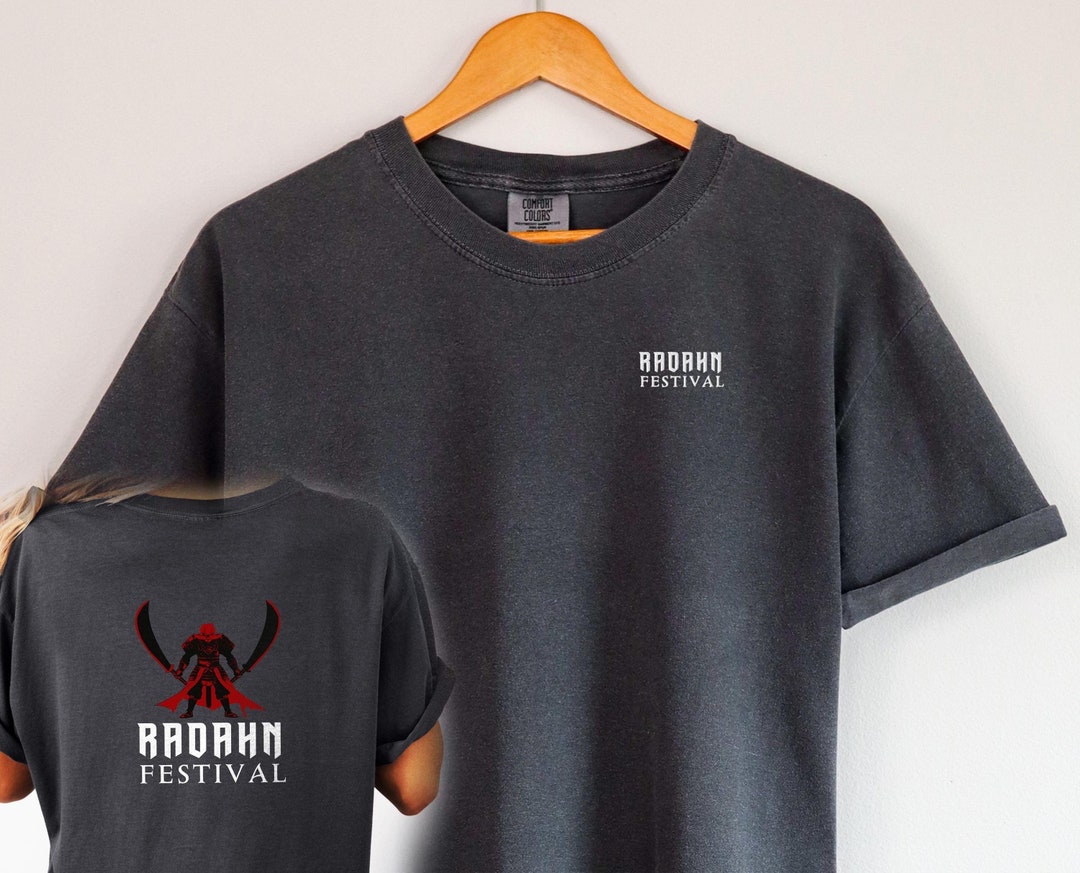 Embroidered Elden Ring Shirt Radahn Festival Shirt Elden Ring Merch ...