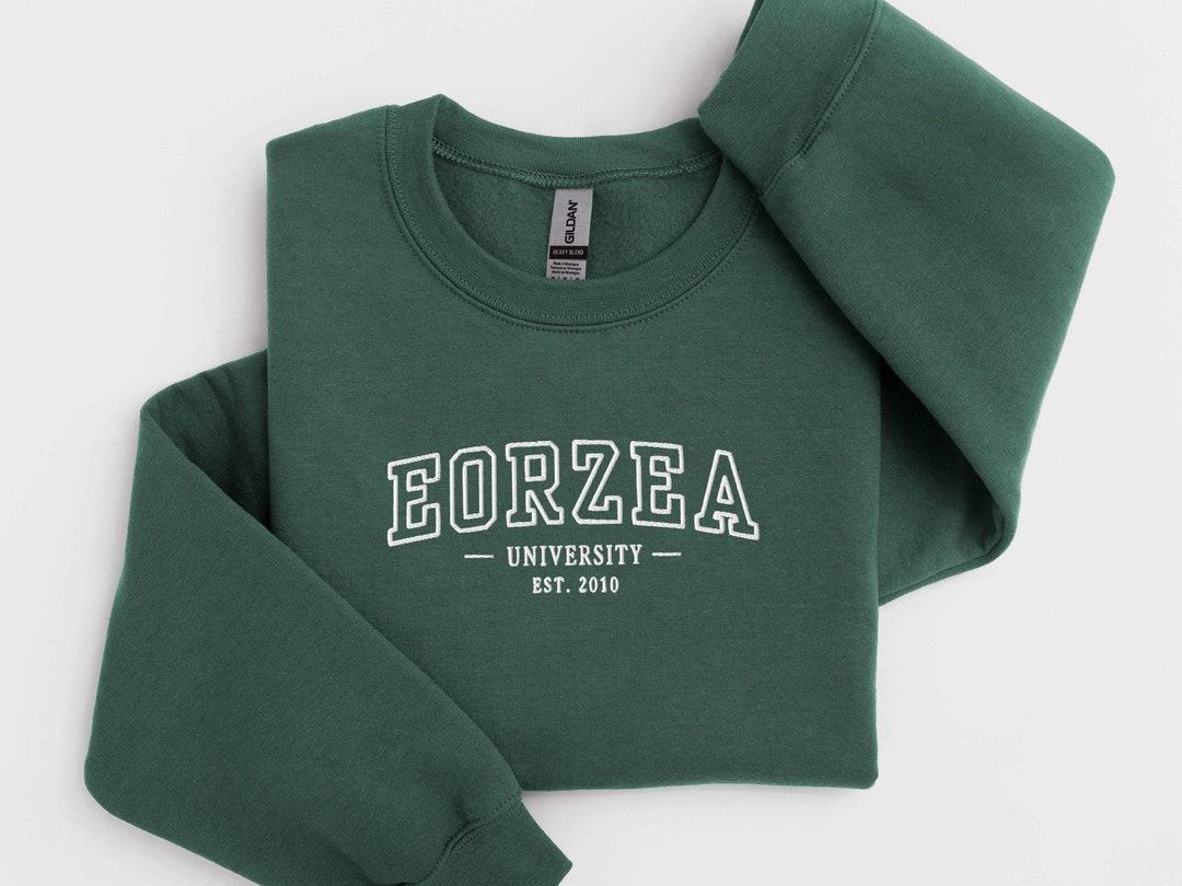 Embroidered Ffxiv Sweatshirt Eorzea Sweater - Etsy