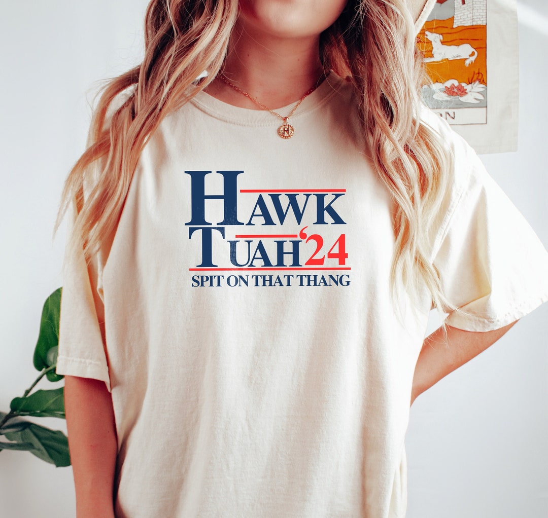 Hawk Tuah Shirt Heavyweight Hawk tuhh shirt hak tuh shirt - Etsy España