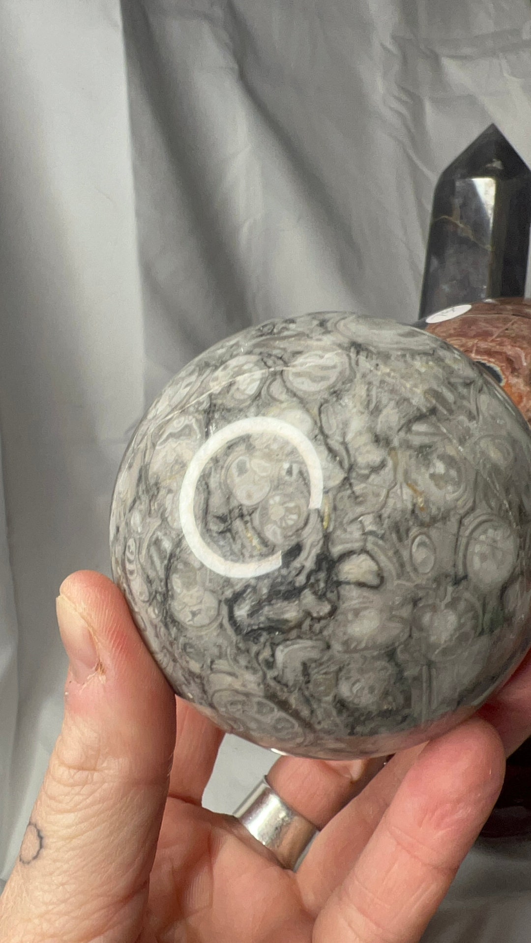 Shell Jasper Sphere - Etsy