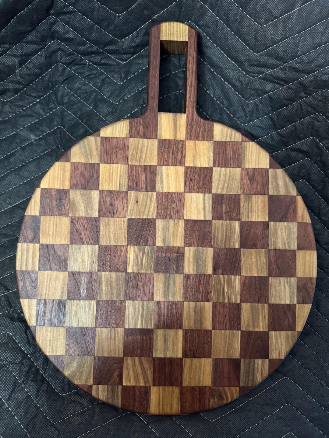 Handmade Checkerboard Cutting Board - Etsy
