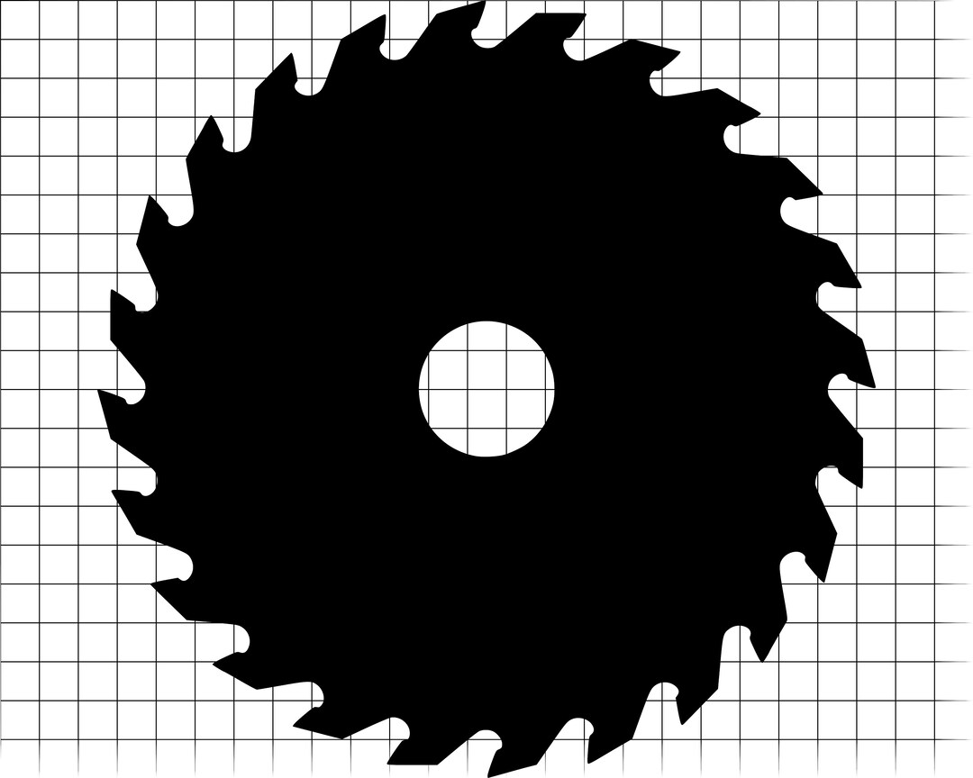 Saw Blade SVG Vector Graphic svg, Png, Dxf, Eps, Pdf, Jpg Instant ...