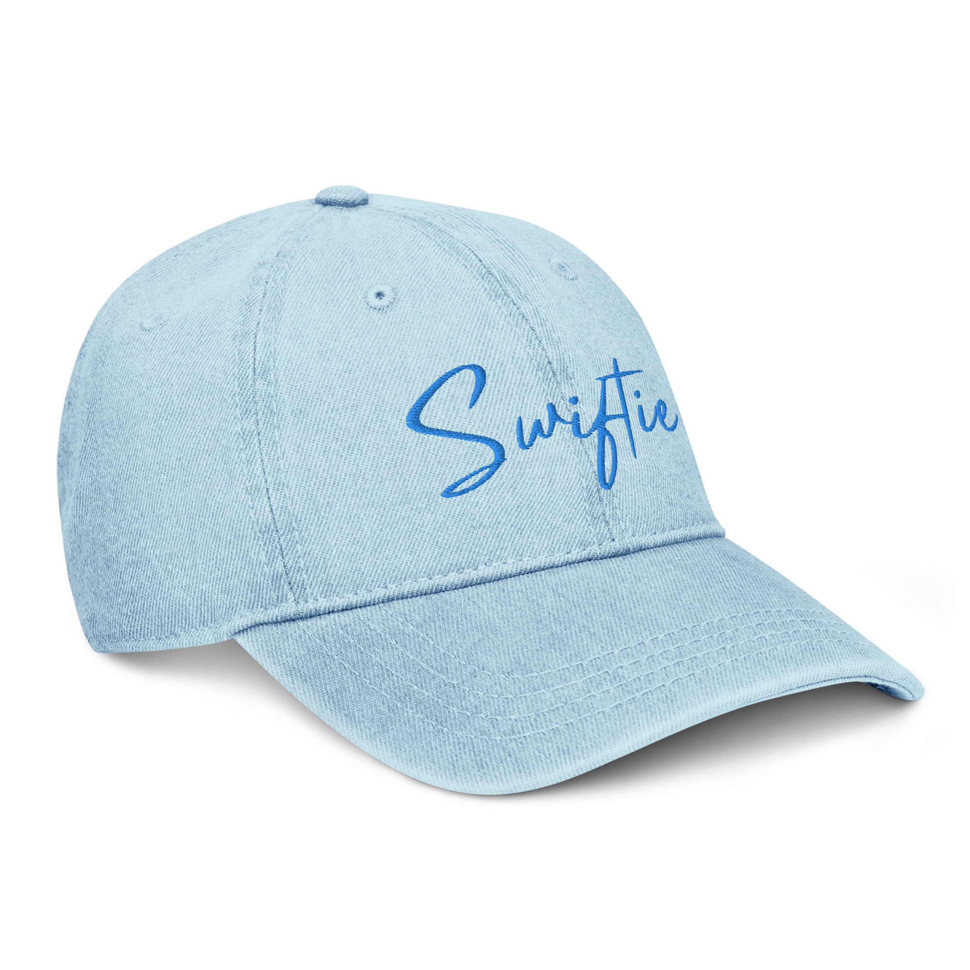 Swiftie Denim Dad Hat Puff Embroidered Cap for Taylor Swift Fans - Etsy