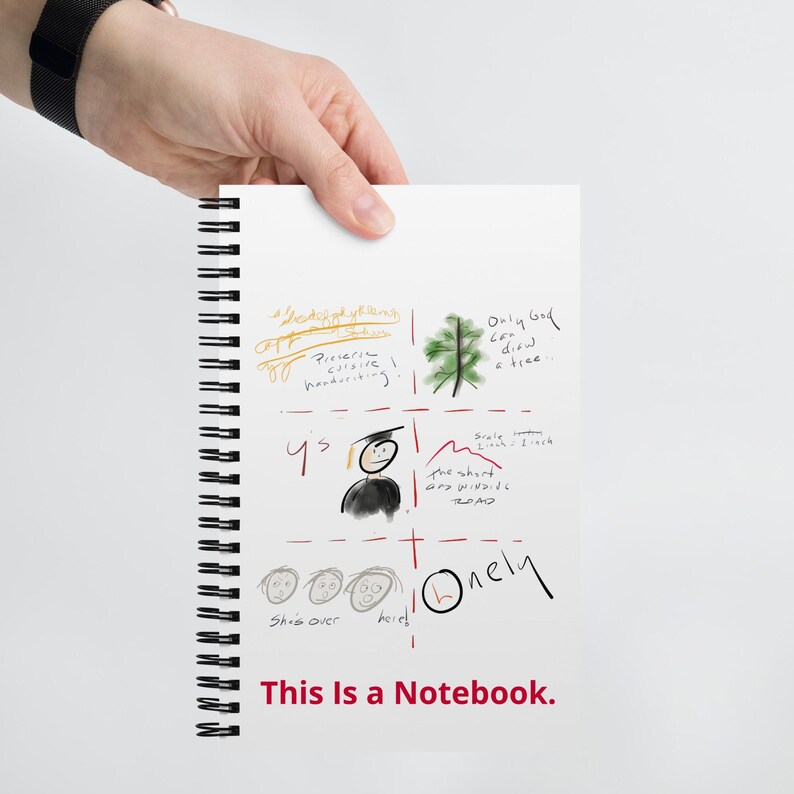 Spiral Notebook. Weird, Quirky, Fun, Comic, Cartoon, Original Art ...