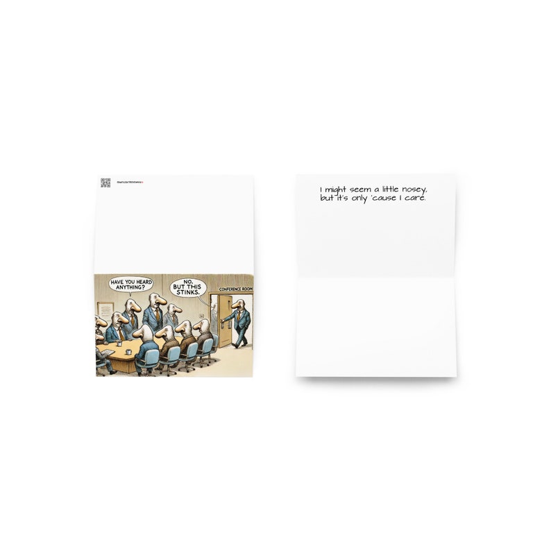 Greeting Card | Work | Office | Meeting | Conference | Nosey | Humor ...