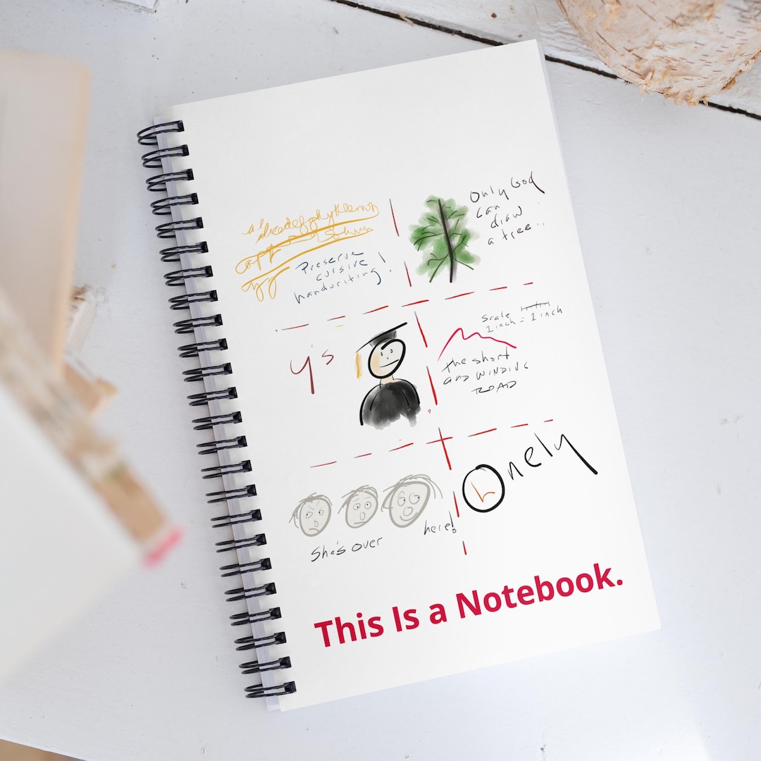 Spiral Notebook. Weird, Quirky, Fun, Comic, Cartoon, Original Art ...