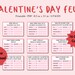Valentine's Day Friendly Feud Game | Valentine's Day Party Game ...