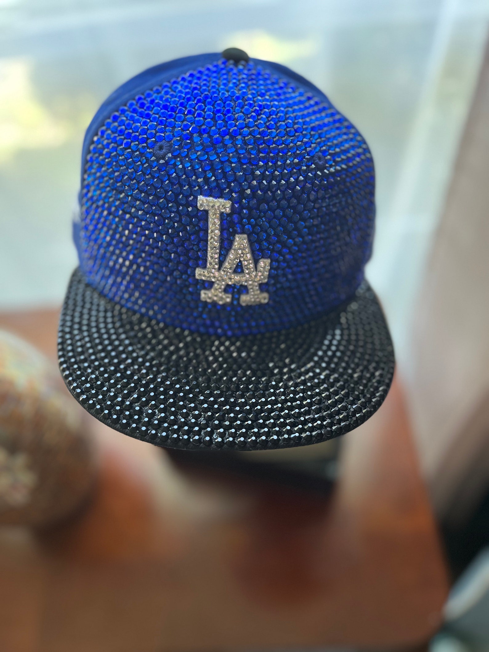 Blinged Out Dodgers Hat - Etsy