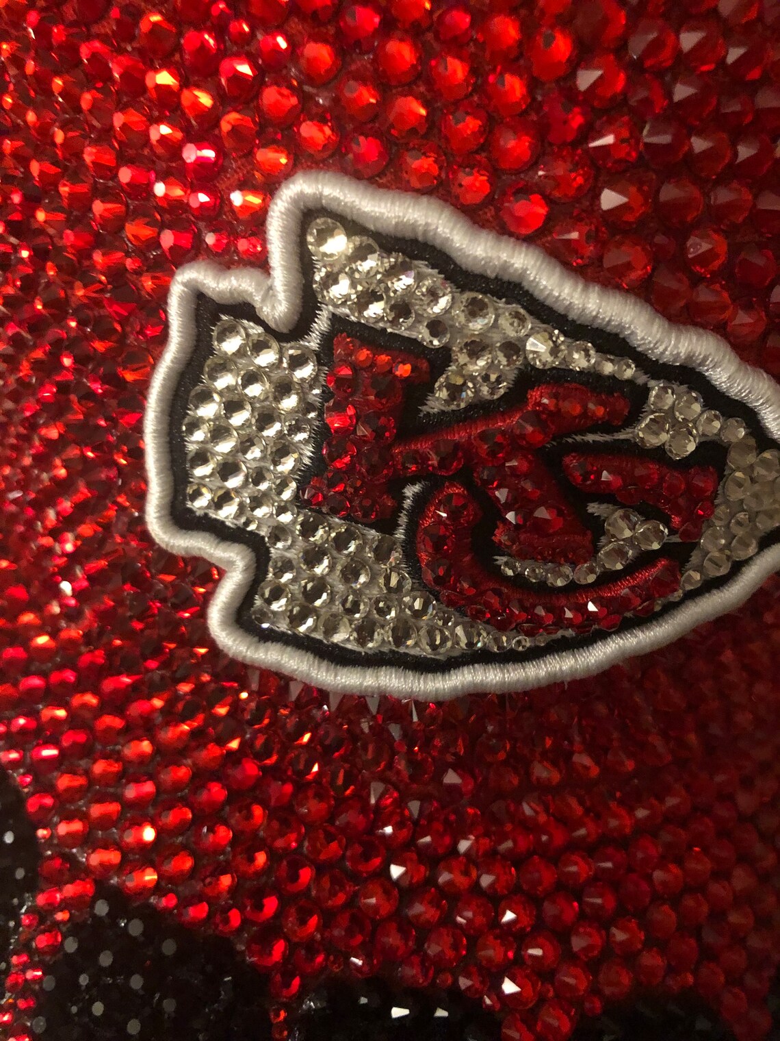 Blinged Out Kansas City Chiefs Baseball Cap - Etsy