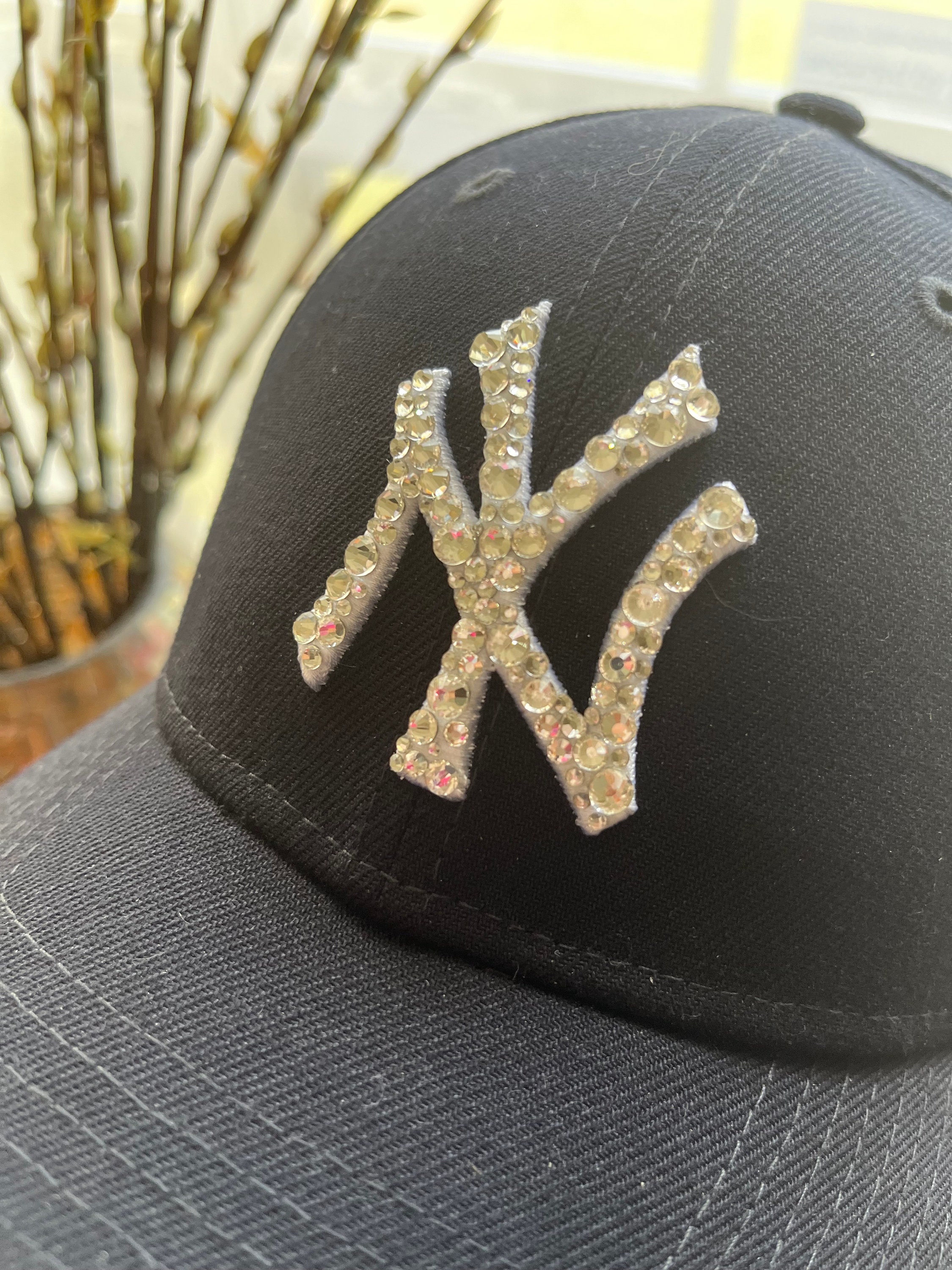 Blinged Out NY Yankees Baseball Cap - Etsy