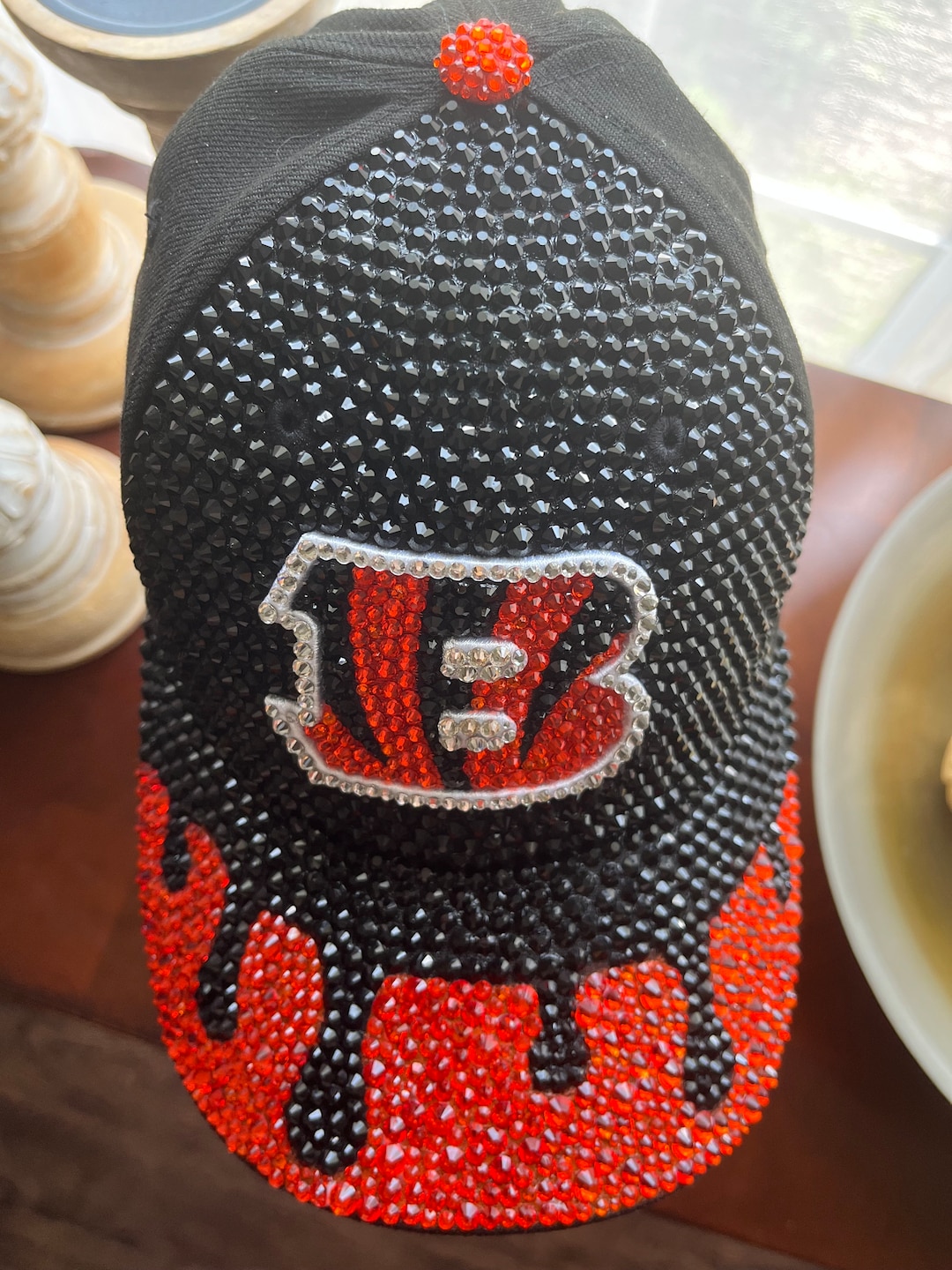 Blinged Out Cincinnati Bengals Baseball Cap - Etsy
