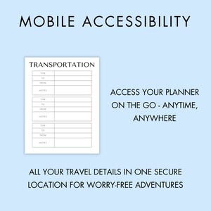 Easy and Simple Travel Planner Template | Goodnotes | Digital Download ...