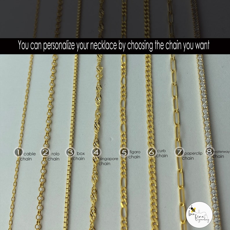 Dice Name Necklace - Etsy