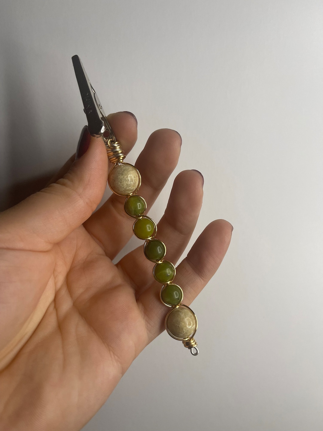 Crystal & Wire Clip / Multi-use Clip / Bracelet Helper / ATM Clip ...