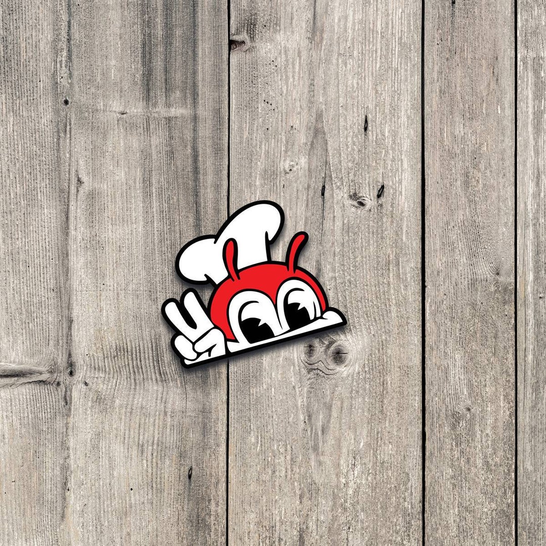 Jollibee Peace Sign - Etsy