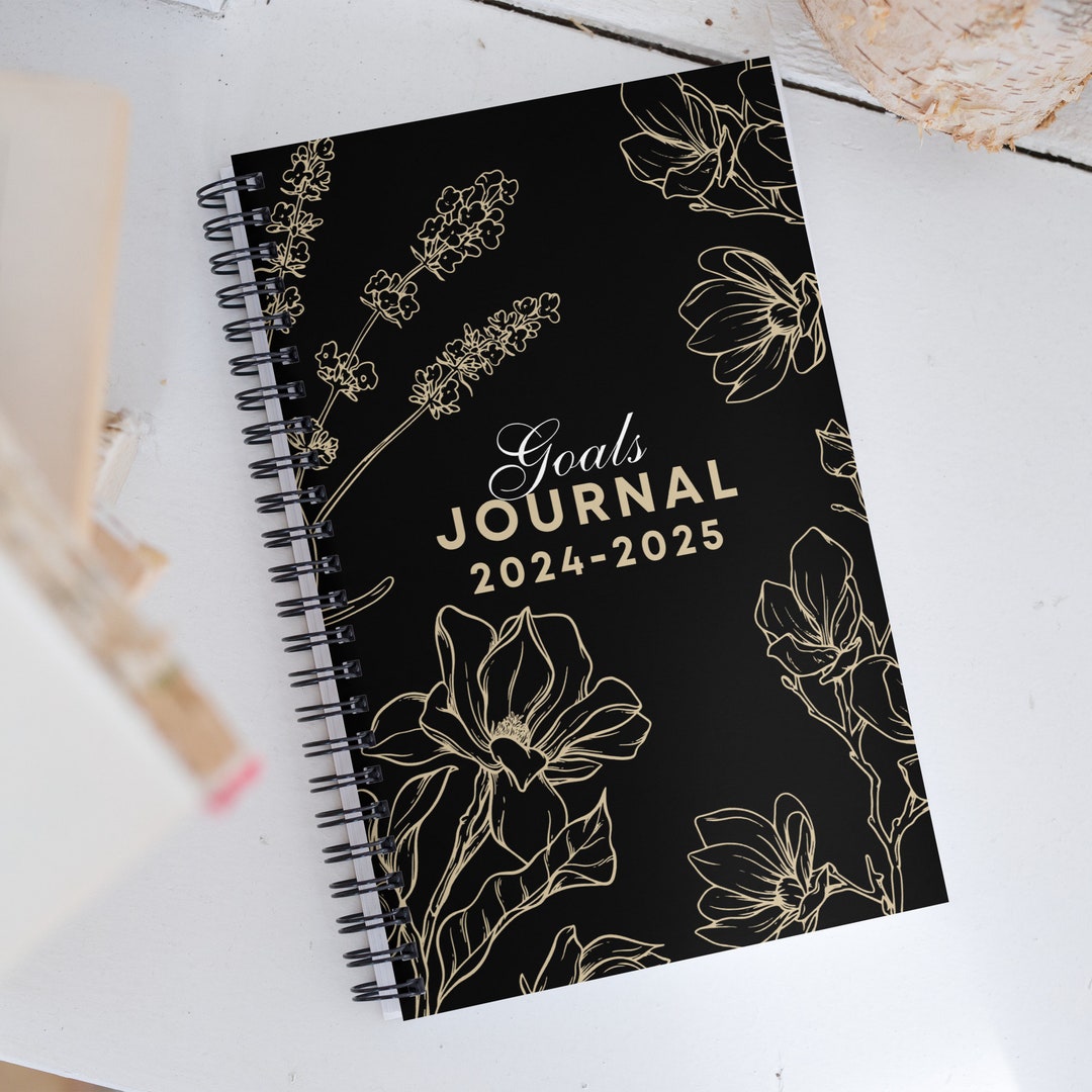 Goals Journal 2024-2025 - Etsy