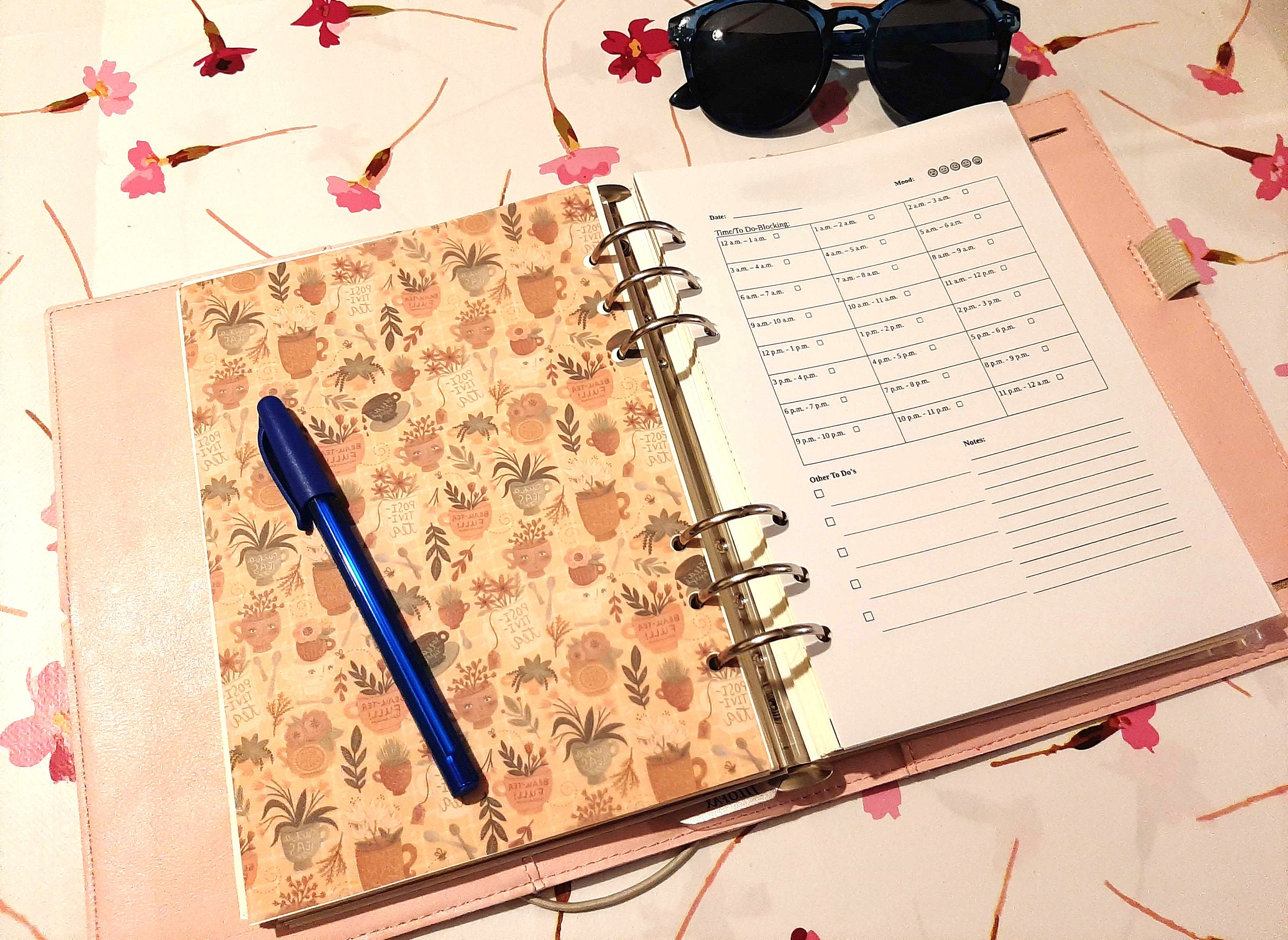 Daily 12hr Planner | Daily Time Block Planner | Printable Daily Planner ...