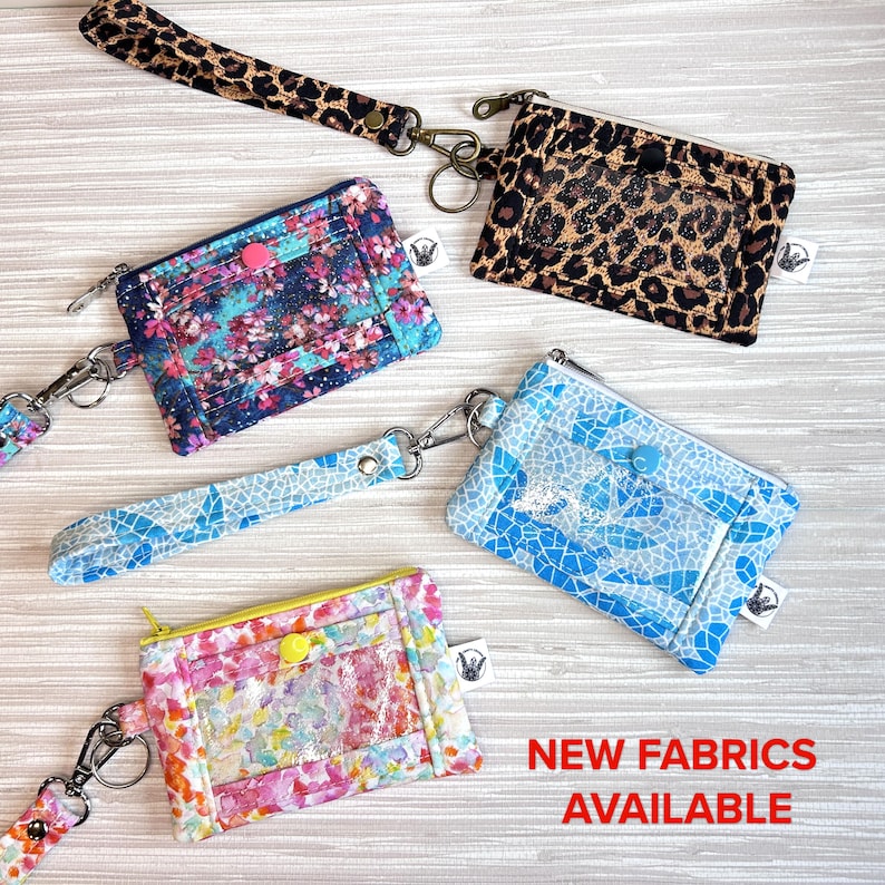 ID Wallet With Wristlet Strap Student Gift ID Holder Coworker Gift ...