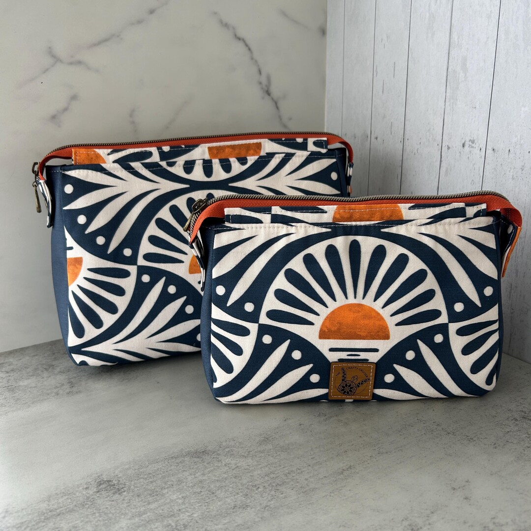 Zipper Pouch Set Gift for Her Toiletry Pouch Gift Set Cosmetic Zipper ...