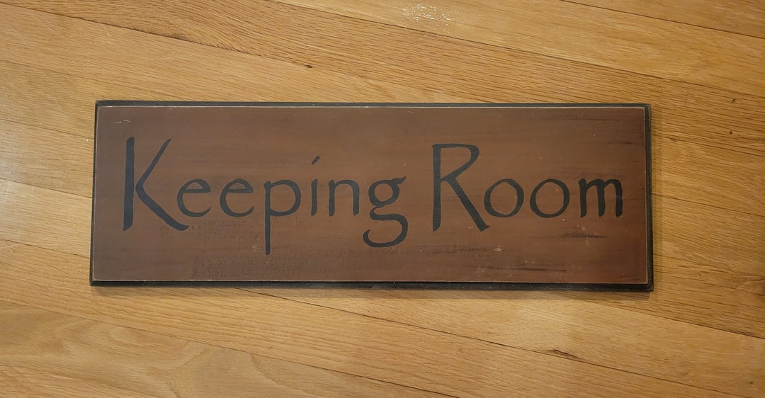 Primitive keeping Room Sign - Etsy