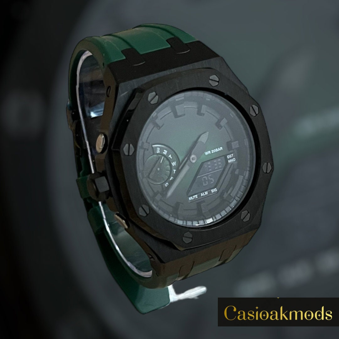 Custom G-shock GA2100 green Goblin - Etsy