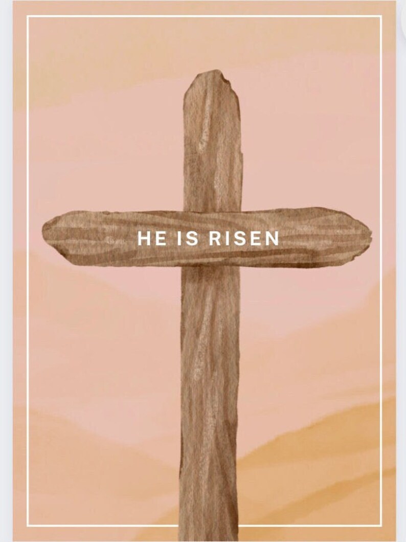 He is Risen Cards - Etsy