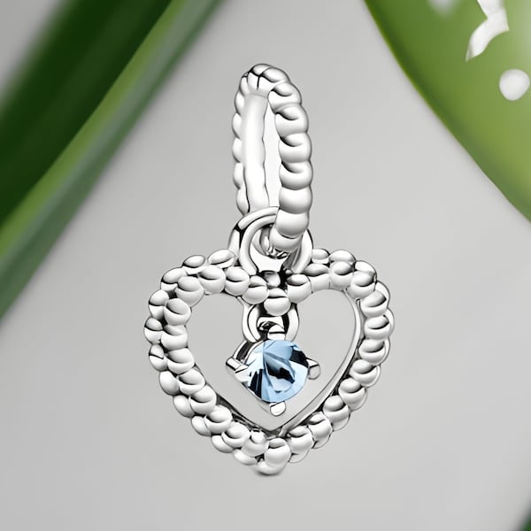 March Birthstone Pandora Charms - Etsy