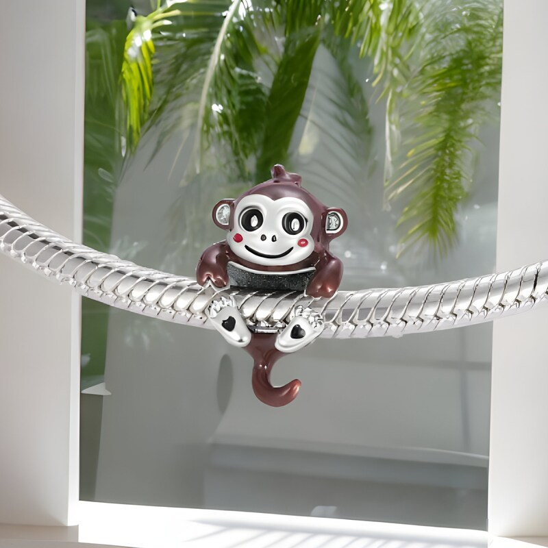 Monkey Charm - Etsy UK