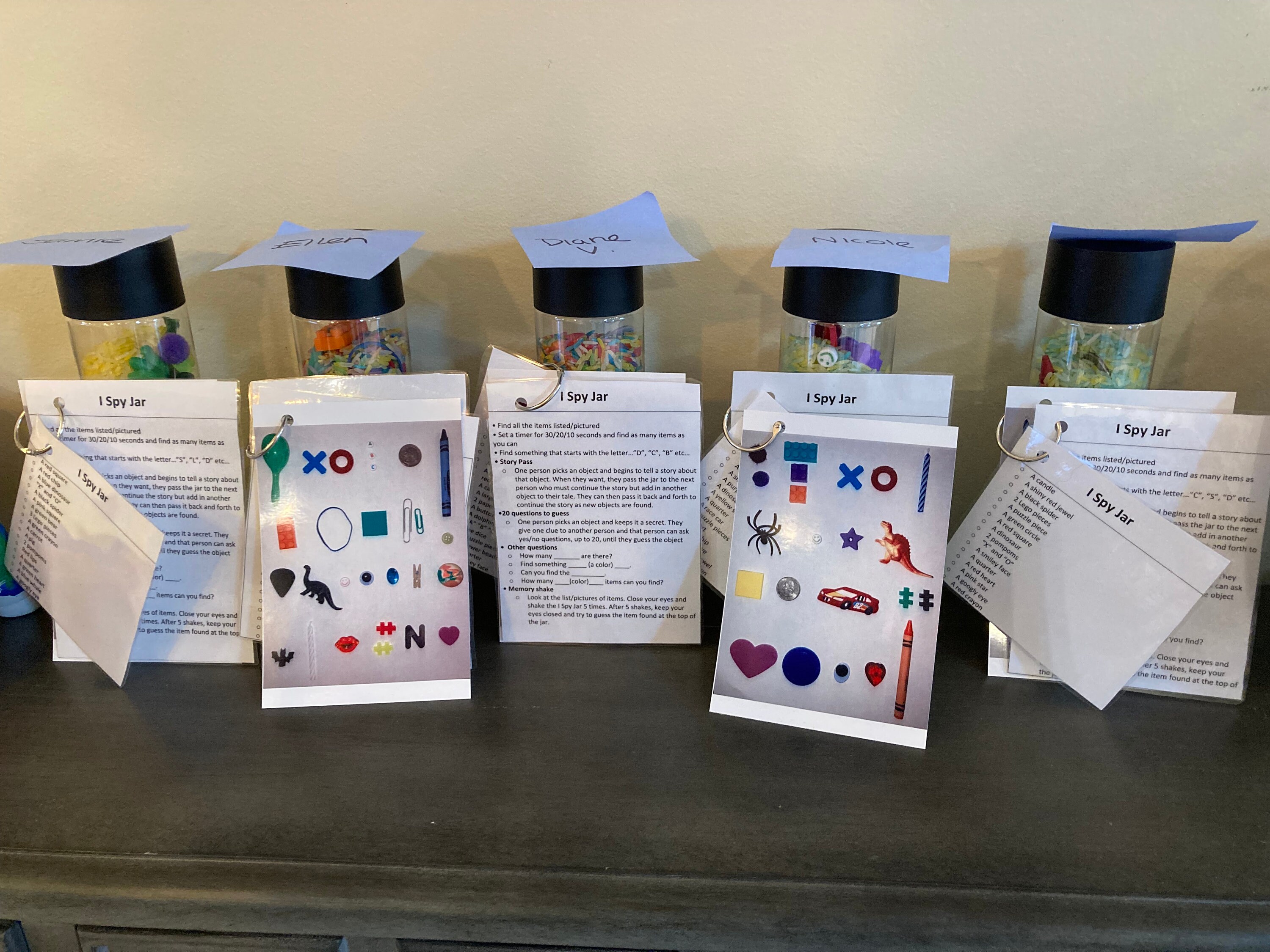 Captivate Little Minds With Custom I Spy Jars by the Funtastic Four! - Etsy