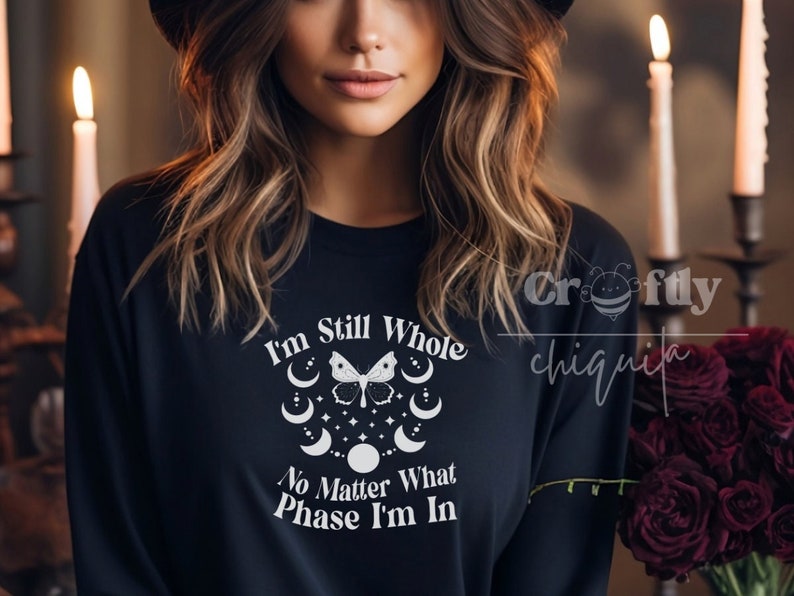 Moon Phase Svg, Quote Design for Cricut Sublimation Witchy, Mystical ...