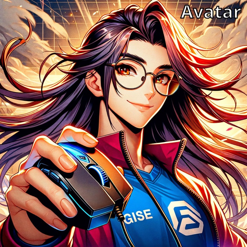 Gaming Design for Youtube Channel Gamer Avatar Influencer Includes 82 ...