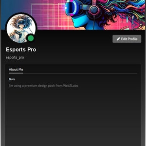 VR Gamer Design for Youtube Channel Gamer Avatar Influencer Includes 82 ...